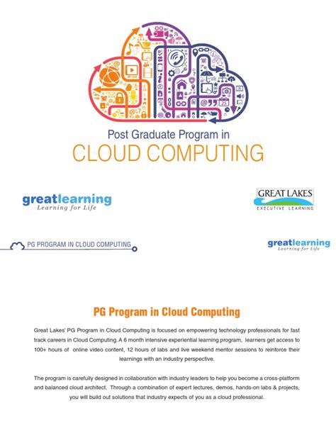 cloud computing program brochure pdf microsoft azure cloud computing