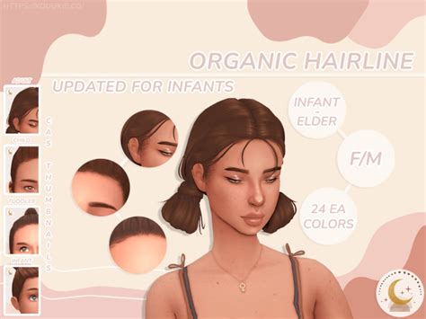 Organic Hairline Best Sims Mods