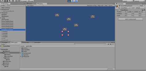 Menu Is Being Instantiated Down The Tower Unity Engine Unity Discussions