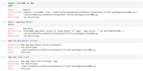 Docs For Python Bindings Issue LibreDWG Libredwg GitHub