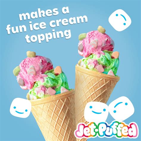 Rainbow Vanilla Marshmallow Bits Jet Puffed Products Heinz®