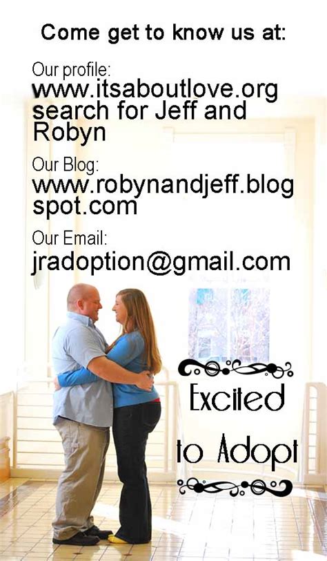 Jeff And Robyns Stories Adoption Pass Along Cards