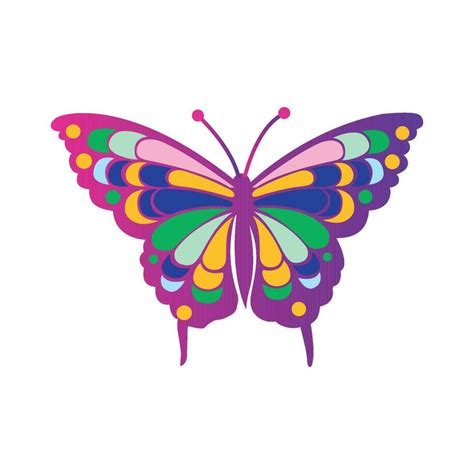 Colorful Butter Fly Vector Art 36004819 Vector Art At Vecteezy