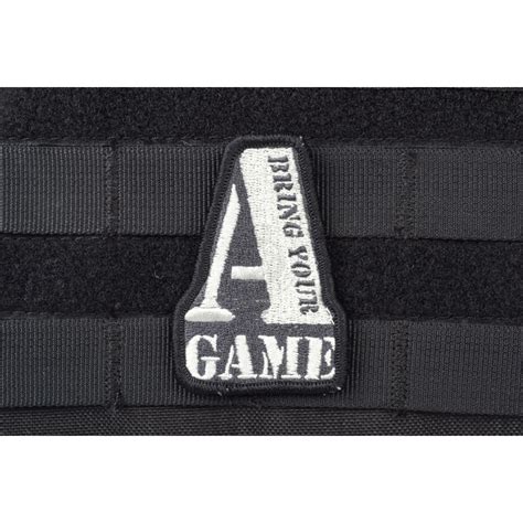 Ams A Game Patch Black Swat Premium Hi Fidelity Patch Series Airsoft Megastore