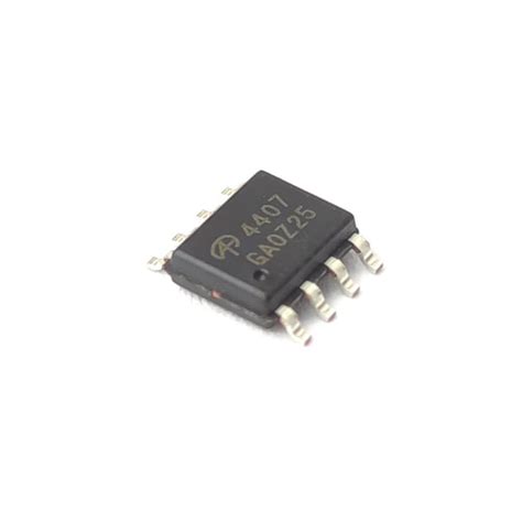 Ao4407 Transistor Mosfet Smd Canal P 30v 12a