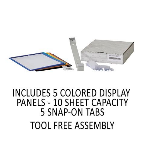 Vario Wall Reference System 5 Panels Letter Asst Borders And Panel Orderme