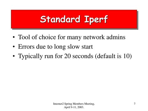 Ppt Measuring End To End Bandwidth With Iperf Using Web100 Powerpoint