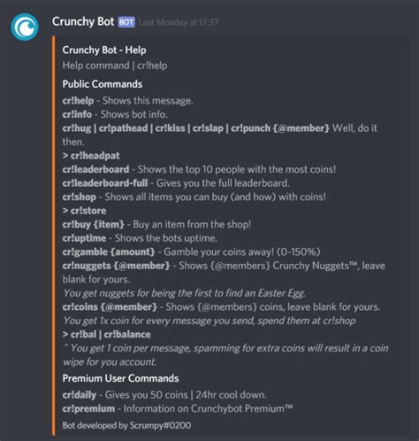 Code A Custom Discord Bot By Scrumpygames Fiverr