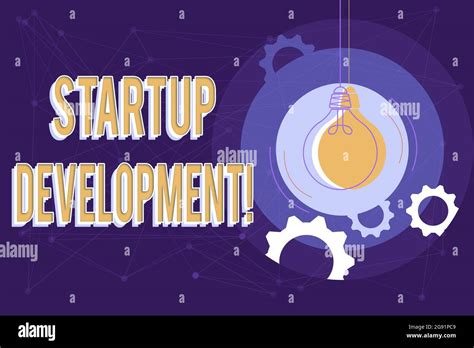 Text Caption Presenting Startup Development Conceptual Photo Efficiently Develop And Validate