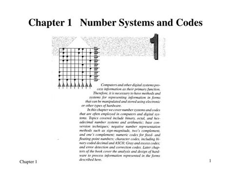 Ppt Chapter 1 Number Systems And Codes Powerpoint Presentation Free Download Id 1270772