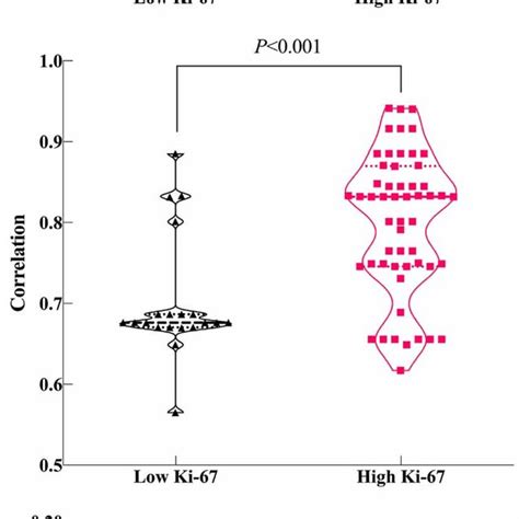 Violin Plot Of The Contrast A Correlation B And Inverse Download Scientific Diagram