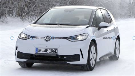 2023 Volkswagen Id 3 Facelift Spied For The First Time