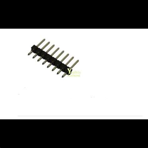 1x8 Header Erkek Header 254mm Ayak Aralığı