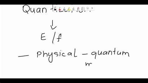 What Is Quantization List At Least Two Examples Of Values That Are