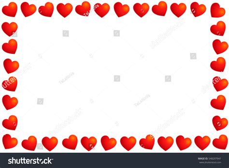 Red Heart Border