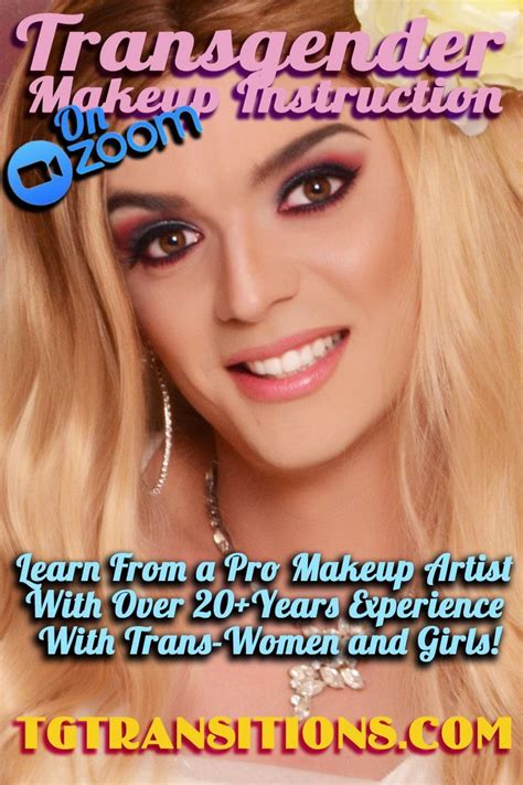 Transgender Makeup Instruction Crossdressing Makeup Tips Transgender