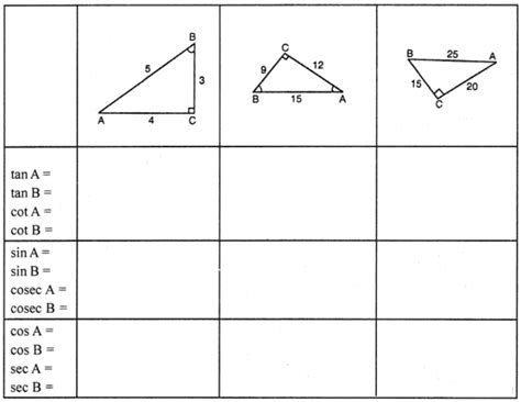 Trigonometrical Ratios Class 9 Op Malhotra Exe 19a Icse Maths Solutions Icsehelp