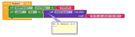 Math Parser Extension Extensions Kodular Community