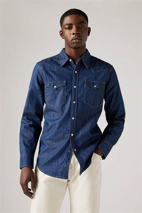 Levis Denim Western Shirt Hyper Shops
