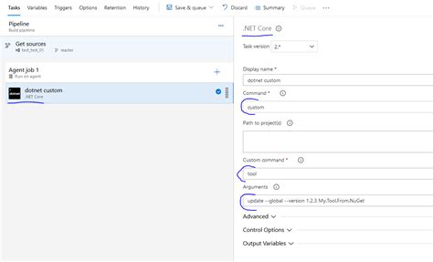Net Core Install And Run Custom Dotnet Tool On Azure Devops Release Stack Overflow