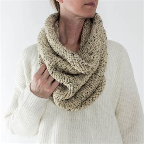 Perfect Seed Stitch Cowl Free Knitting Pattern Brome Fields