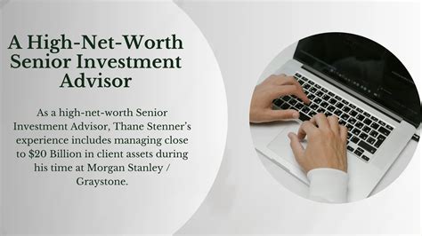 A Brief Introduction About Thane Stenner Ppt