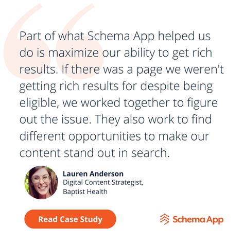 Schema App On Linkedin Baptist Healths Schema Markup Success Story Schema App