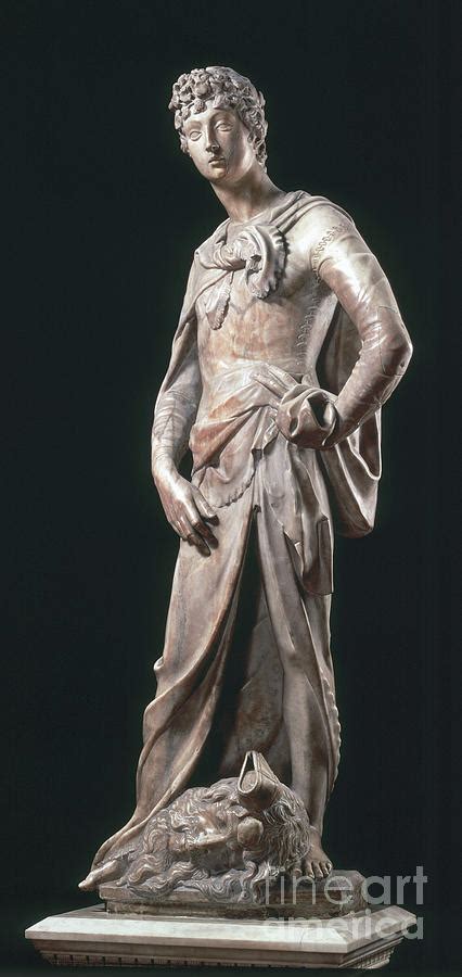 David Marble Statue Photograph By Donatello