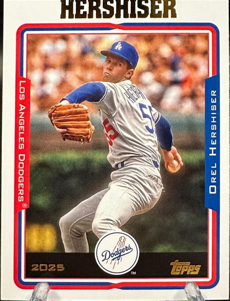 Orel Hershiser 217 Prices 2025 Topps Archives Baseball Cards