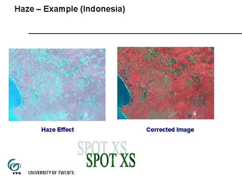 Atmospheric Distortions In Rs Images And Their Correction