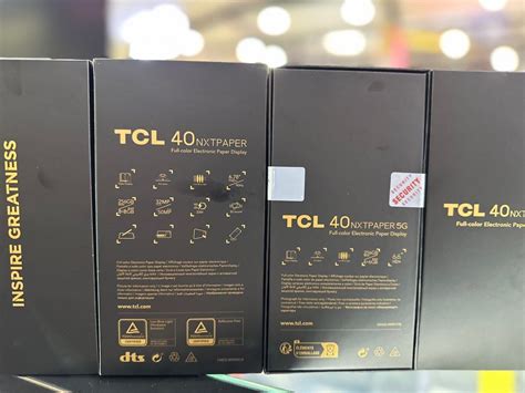 TCL 40 NXTPAPER 4G 5G BRAND NEW IN BOX 1 Year Tcl Malaysia Warranty Mobile Phones Gadgets