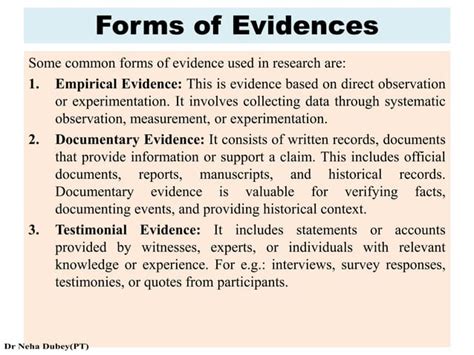 Evidence Based Practiceebp In Physiotherapy Pptx Healthcare Industry Industries