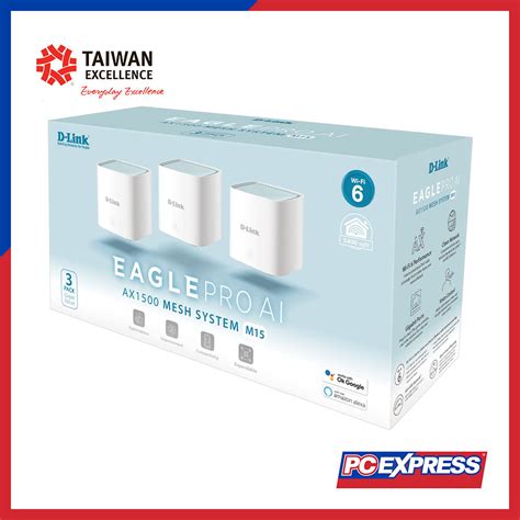 D Link M15 Ax1500 Wifi Mesh System 3 Pack Pc Express