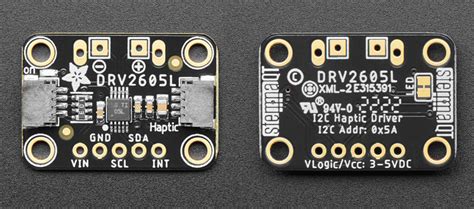 Pinouts Adafruit Drv2605l Haptic Controller Breakout Adafruit
