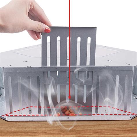 Automatic Continuous Mousetrap Reusable Large Double Door Mouse Trap Catcher High Effect Rat