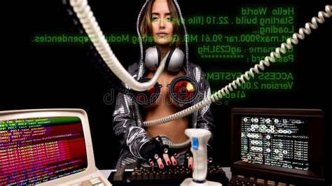 Woman With Crazy Costume Typing On Keyboard Stock Footage Video Of Woman With Crazy Costume Typing On Keyboard Stock Footage Video Of