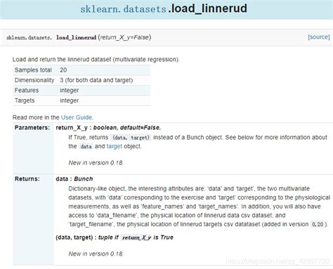 Scikit Learn （1sklearn提供的常用数据集 自带的小数据集）sklearn自带的小数据集有多少个 Csdn博客