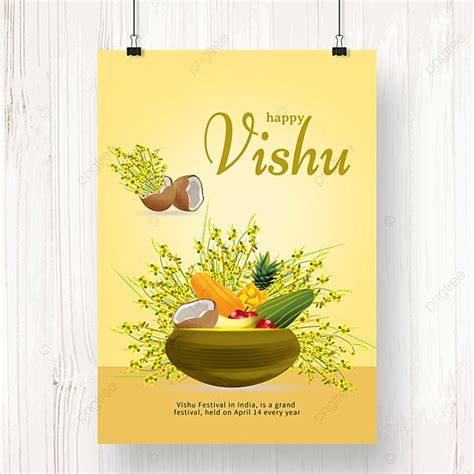 Simple India Vishu Festival Poster Template Download On Pngtree
