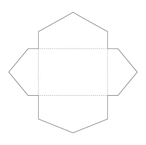 Envelope Printing Template Envelope Template Printable Paper Box