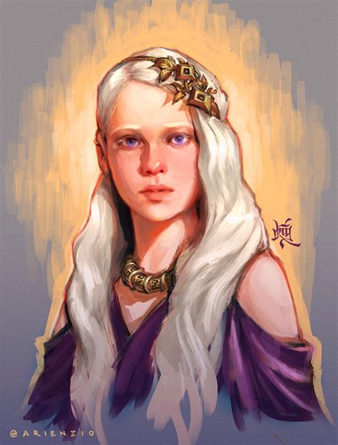 Daenerys Targaryen Book Art