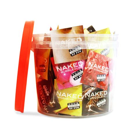 Assorted Bulk Condoms Colours And Flavours Bowl 100pk Four Seasons