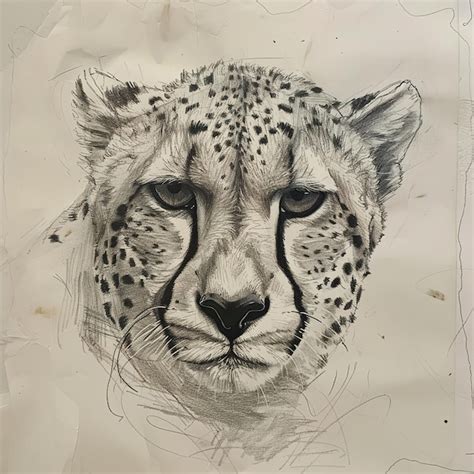 Photorealistic Leopard Drawing Pictures