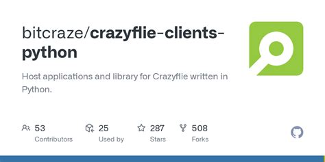 GitHub Bitcraze Crazyflie Clients Python Host Applications And