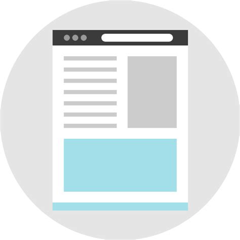 browser web page vector svg icon svg repo