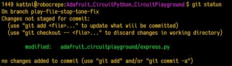 Status Add Commit Push Contribute To Circuitpython With Git And