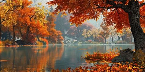 단풍 테두리 단풍 가을 떨어지다 배경 일러스트 및 사진 무료 다운로드 Pngtree