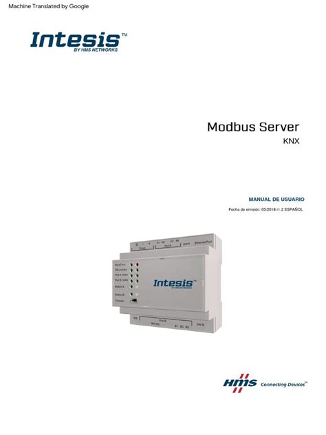 Knx Modbus Español Pdf Poco Fuente De Alimentación