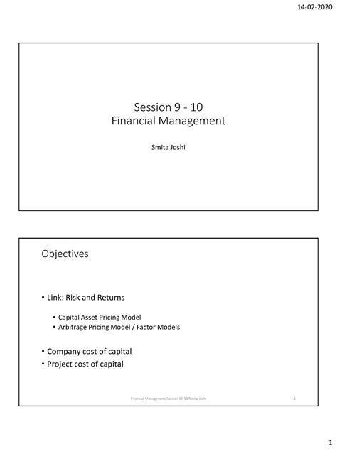 Session 9 10 Finance Management Warning Tt Undefined Function 32 Warning Tt Undefined