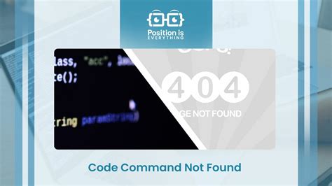 Code Command Not Found Error Learn Where Your Code Snippet Fails