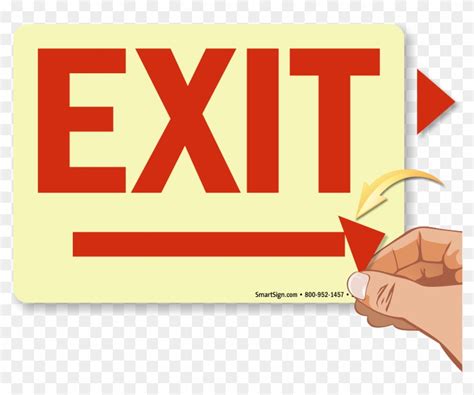 Download Directional Exit Signs With Arrows Emergency Exit Directional Signs Clipart Png